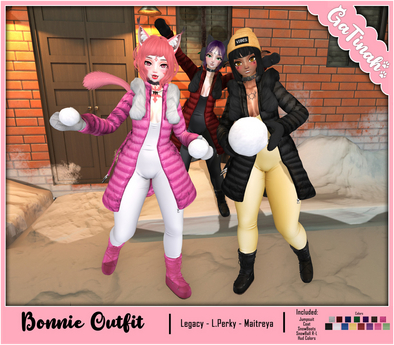 Second Life Marketplace - [GaTinah] Bonnie Outfit-